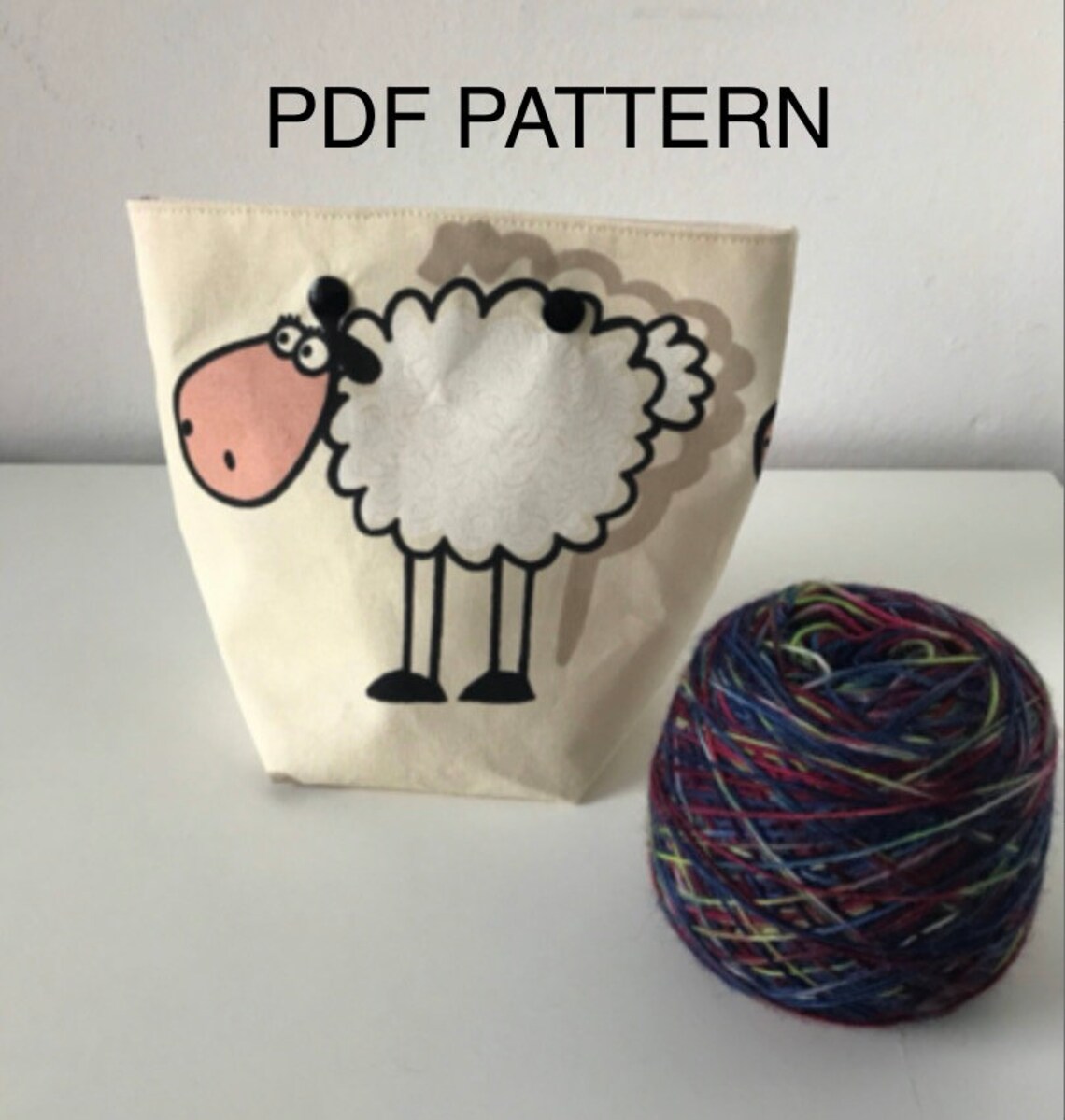 PDF Pattern Yarn Sack Pattern Project Bag Pattern Sewing | Etsy