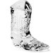 5" Crystal Glass Boot, Ralph Lauren Style Cowboy Boot, Vintage Glass ...