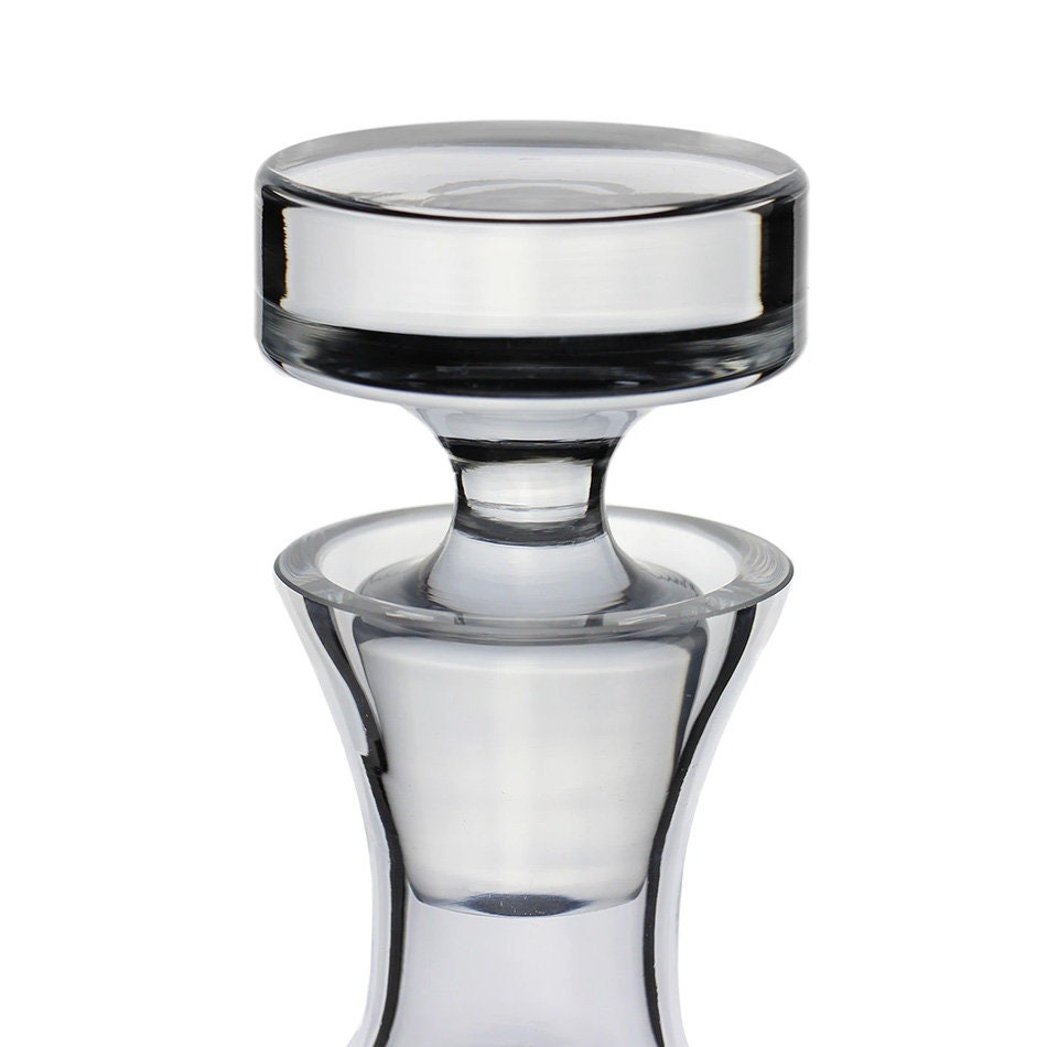 Engraved Crystal Flagon Decanter - Etsy