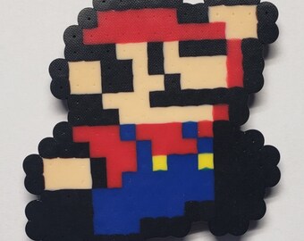 Nintendo Switch Perler Magnet Mario 3D Buttons - Etsy