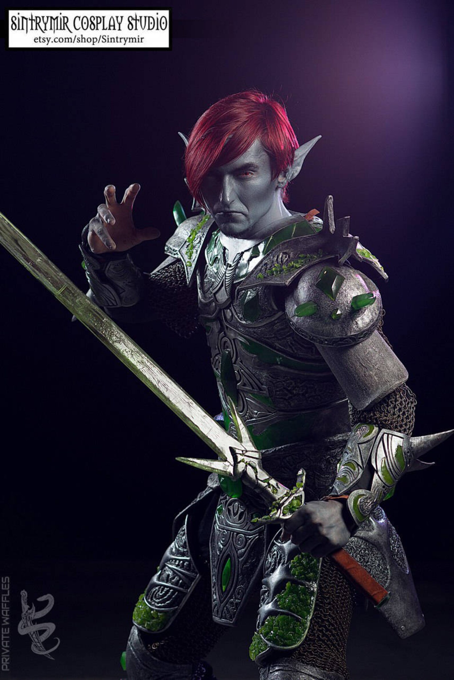 The Elder Scrolls Morrowind Glass Armor In Stock Tes Etsy