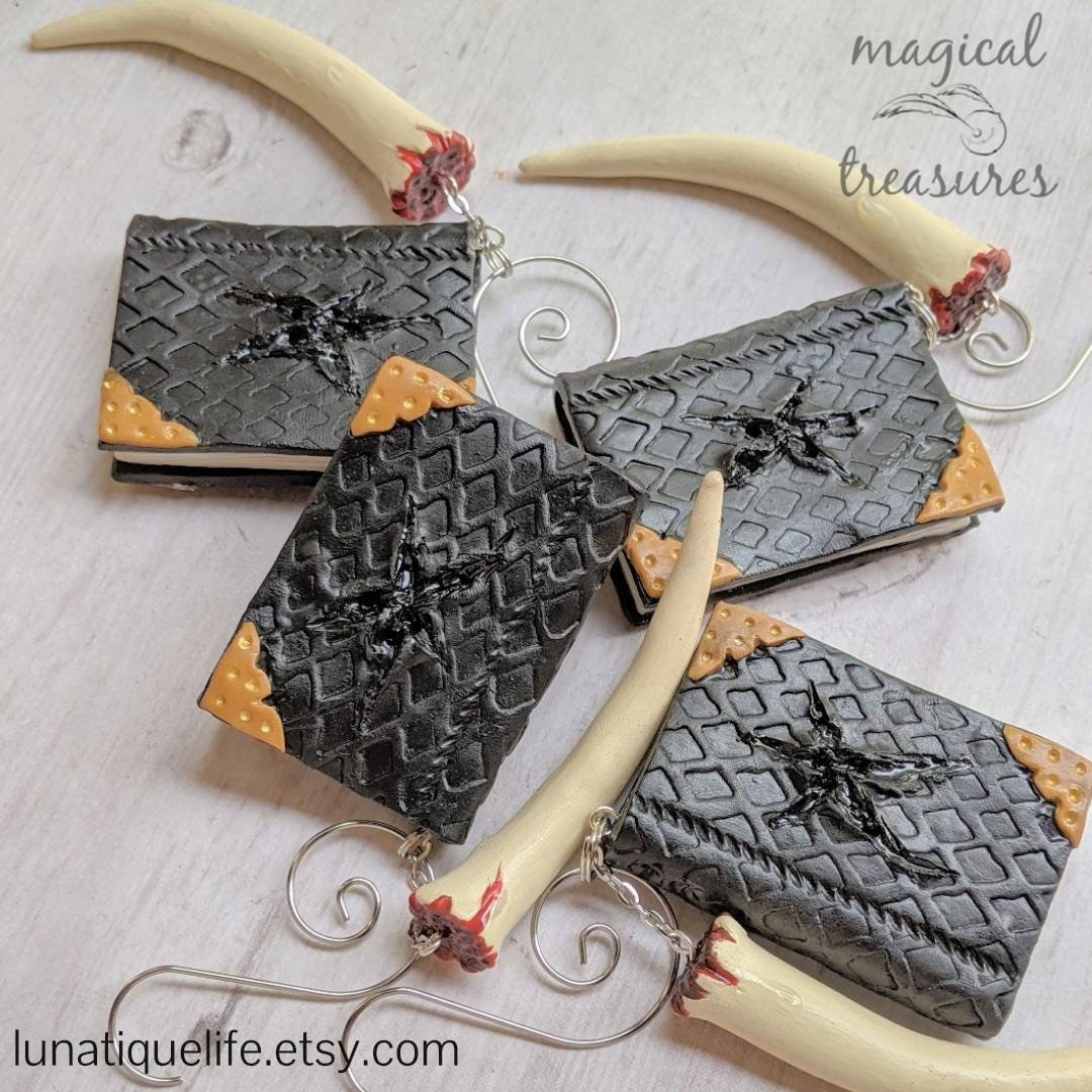 Magical Riddle Dark Diary *ornament - Etsy
