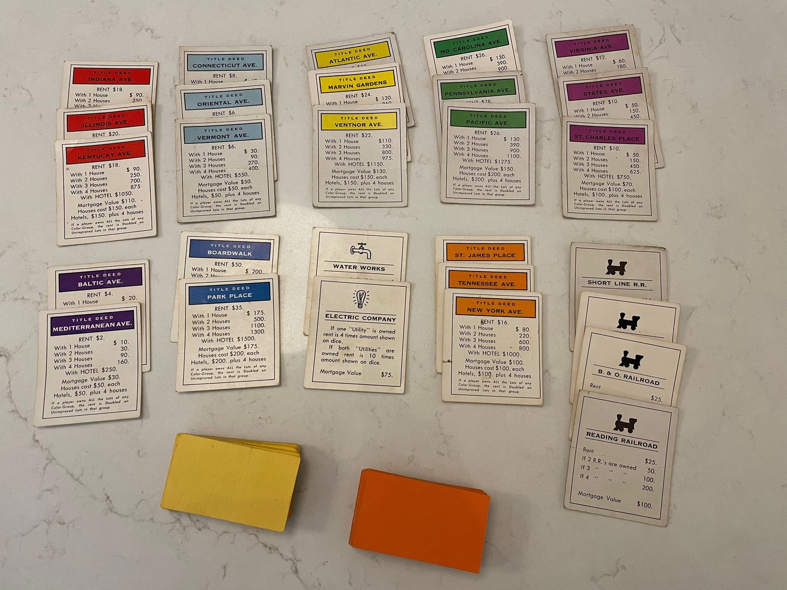 1974 Complete Monopoly Real Estate Trading Game by Parker - Etsy