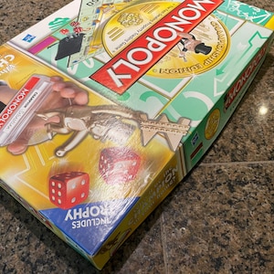 Complete Championship Edition Monopoly Hasbro - Etsy