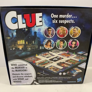 Mint Complete Clue Mystery Game A5826 - Etsy