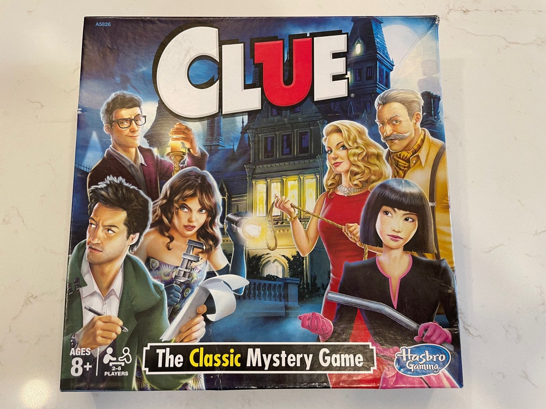 Mint Complete Clue Mystery Game A5826 - Etsy