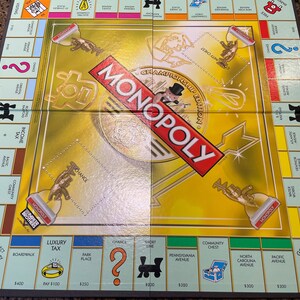 Complete Championship Edition Monopoly Hasbro - Etsy