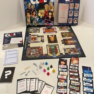 Mint Complete Clue Mystery Game A5826 - Etsy