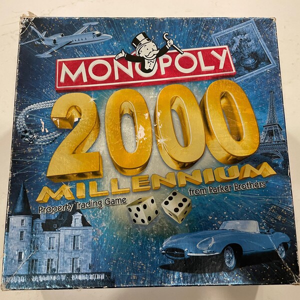 Monopoly 2000 Millennium - Etsy