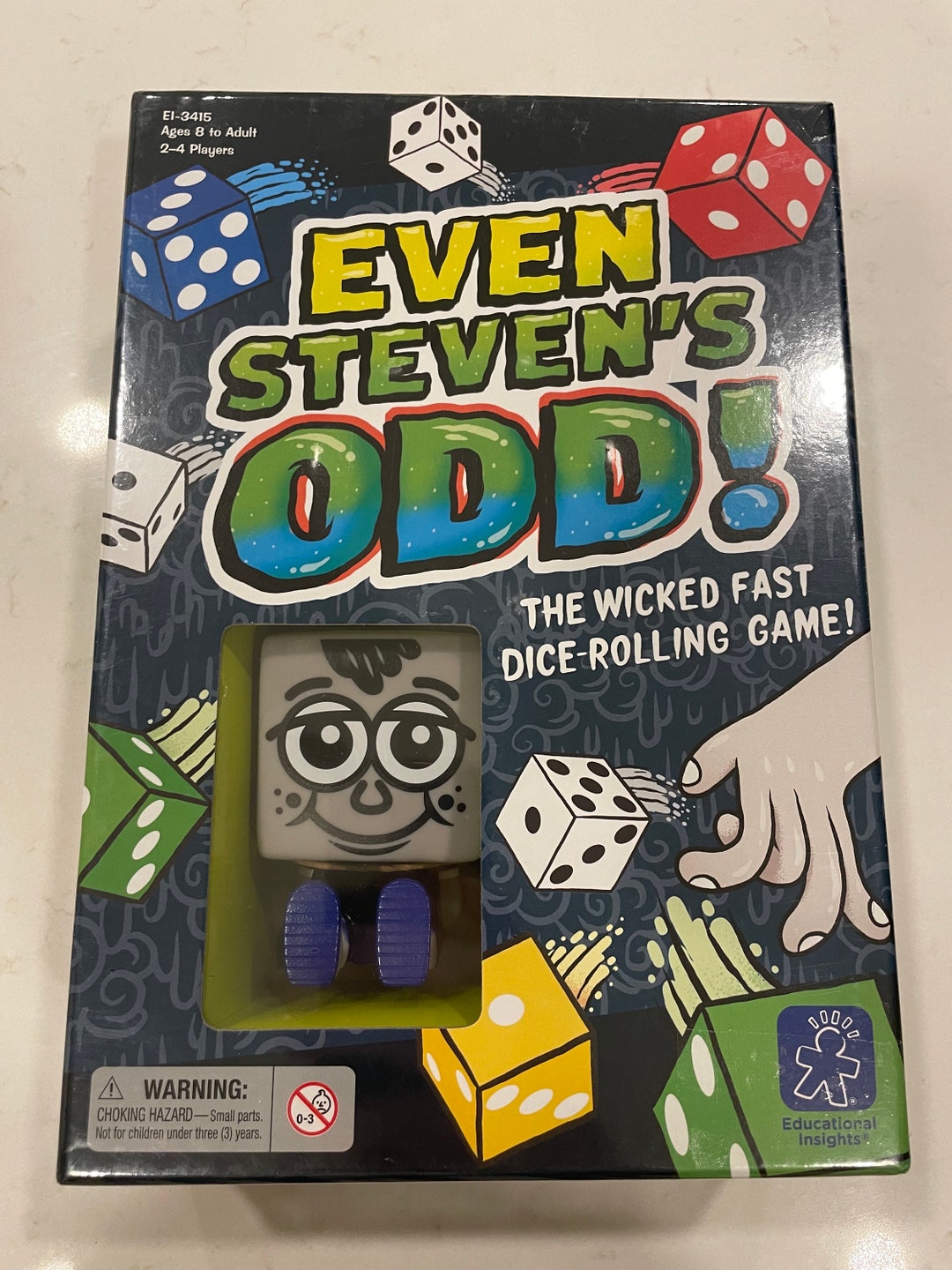 Sealed Mint Even Stevens ODD Dice Game Educational Insights - Etsy Sealed Mint Even Stevens ODD Dice Game Educational Insights - Etsy