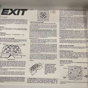 1983 VGC Complete Exit Strategy Game 4304 - Etsy