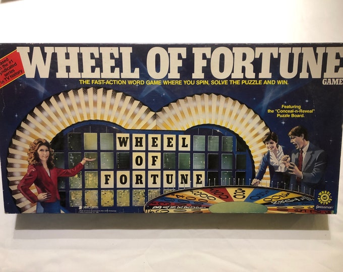 1985 Complete VGC Wheel of Fortune 2nd Edition Vintage Board Game, by ...