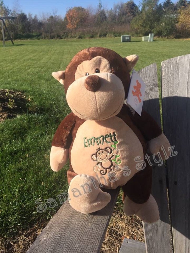 Monkey gift personalized monkey Toy monkey large monkey | Etsy