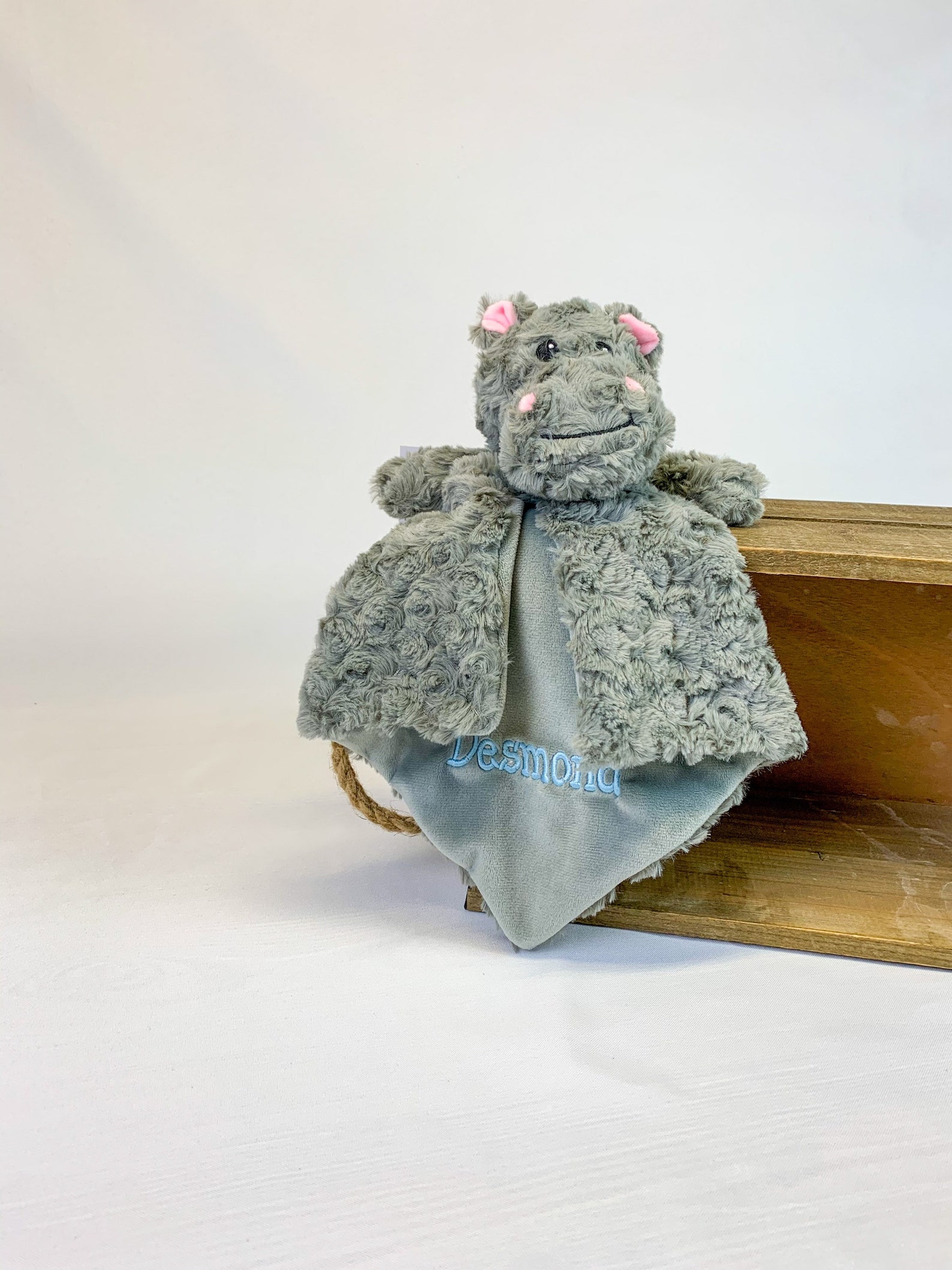 Custom Hippo Blanket Personalized Hippo Soft Toy Baby Hippo | Etsy