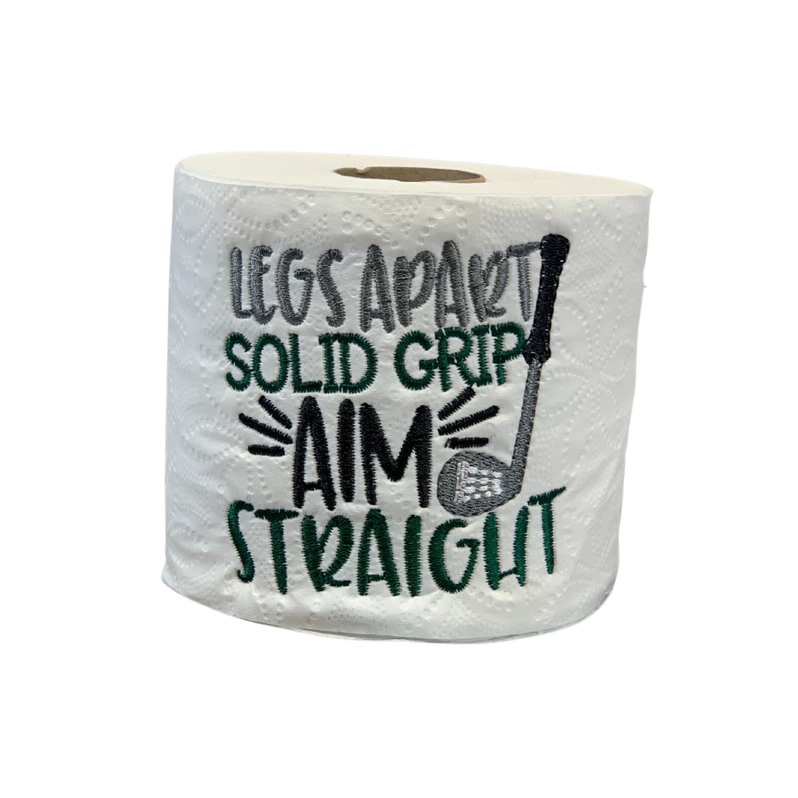 Golf Gift Embroidered Golf Toilet Paper Fun Houmour Gift - Etsy