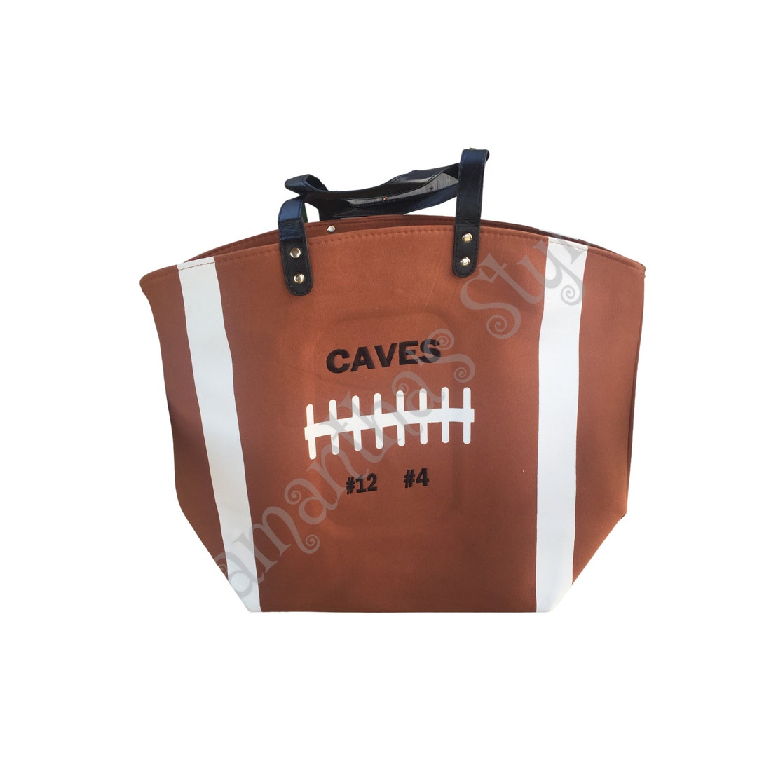 Monogrammierte Canvas-Rugby-Tasche, Rugby SportTasche, personalisierte ...