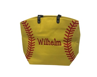 Softball Make up Bag. Custom Softball Bag. Softball Bag. Personalized ...