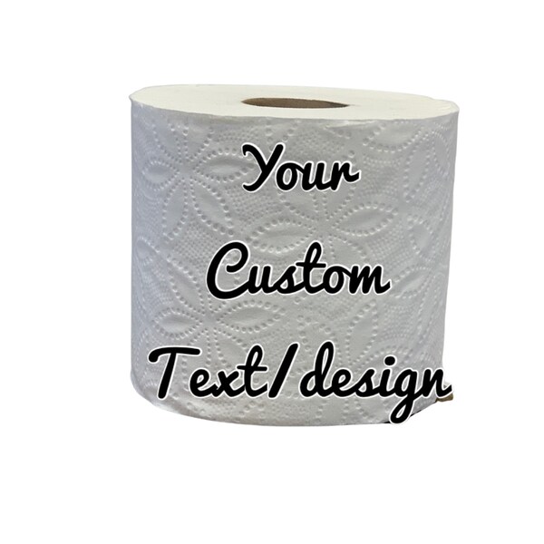 Custom Toilet Paper - Etsy