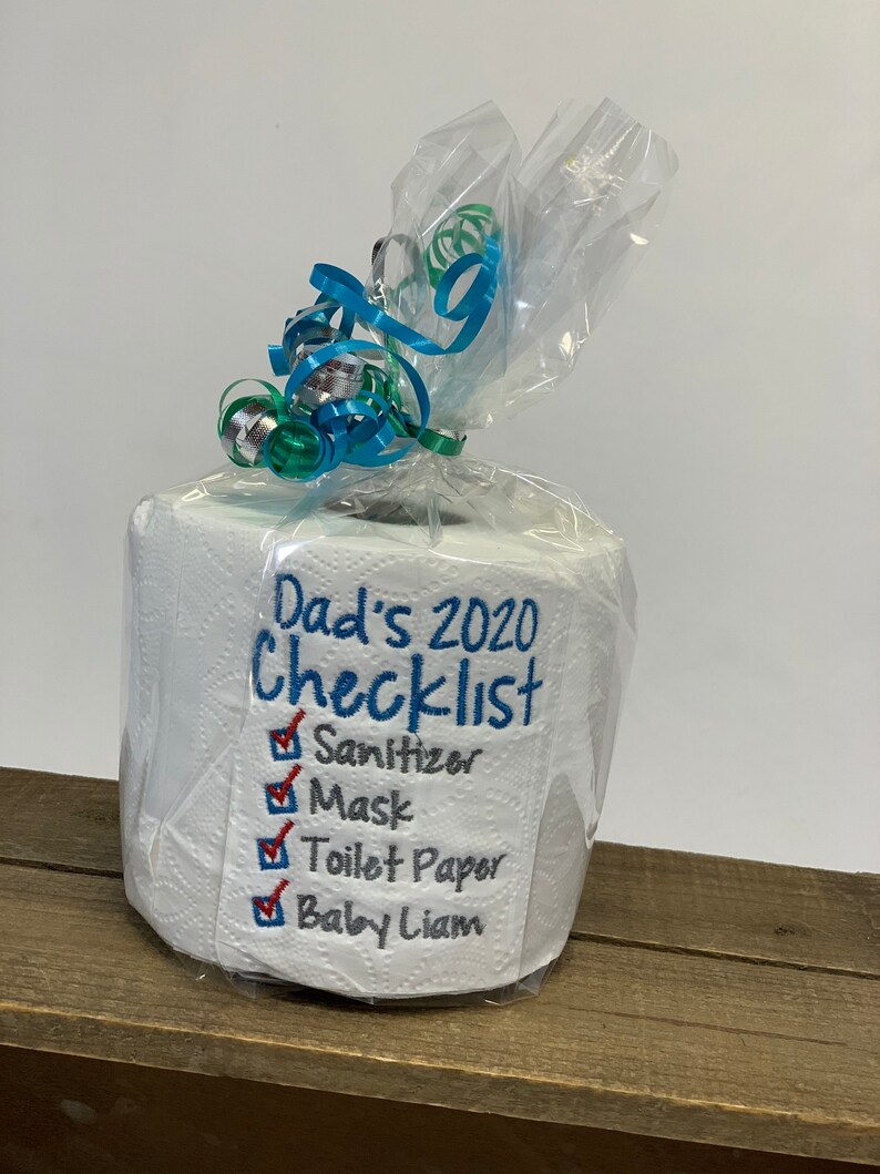 Custom Embroidered Toilet Paper Custom Gag Gift personalized | Etsy
