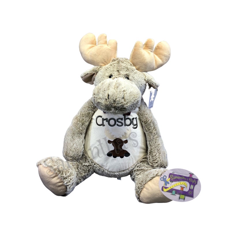 Jumbo Personalized Moose Soft Toy Moose Teddy Moose Soft | Etsy