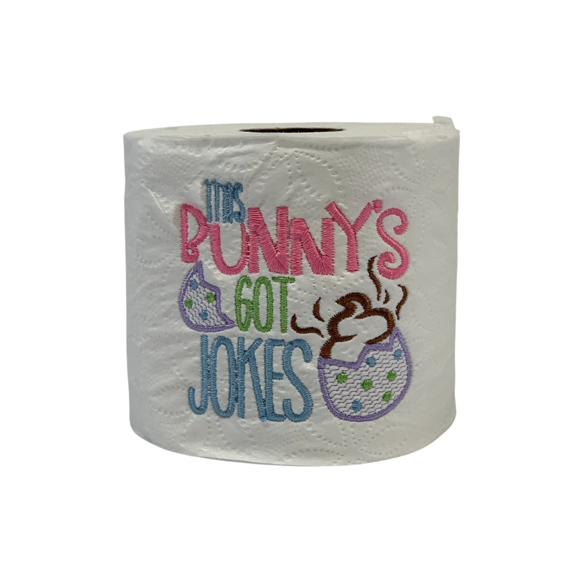 Embroidered Easter Toilet Paper Gift, Humorous Embroidered Easter ...