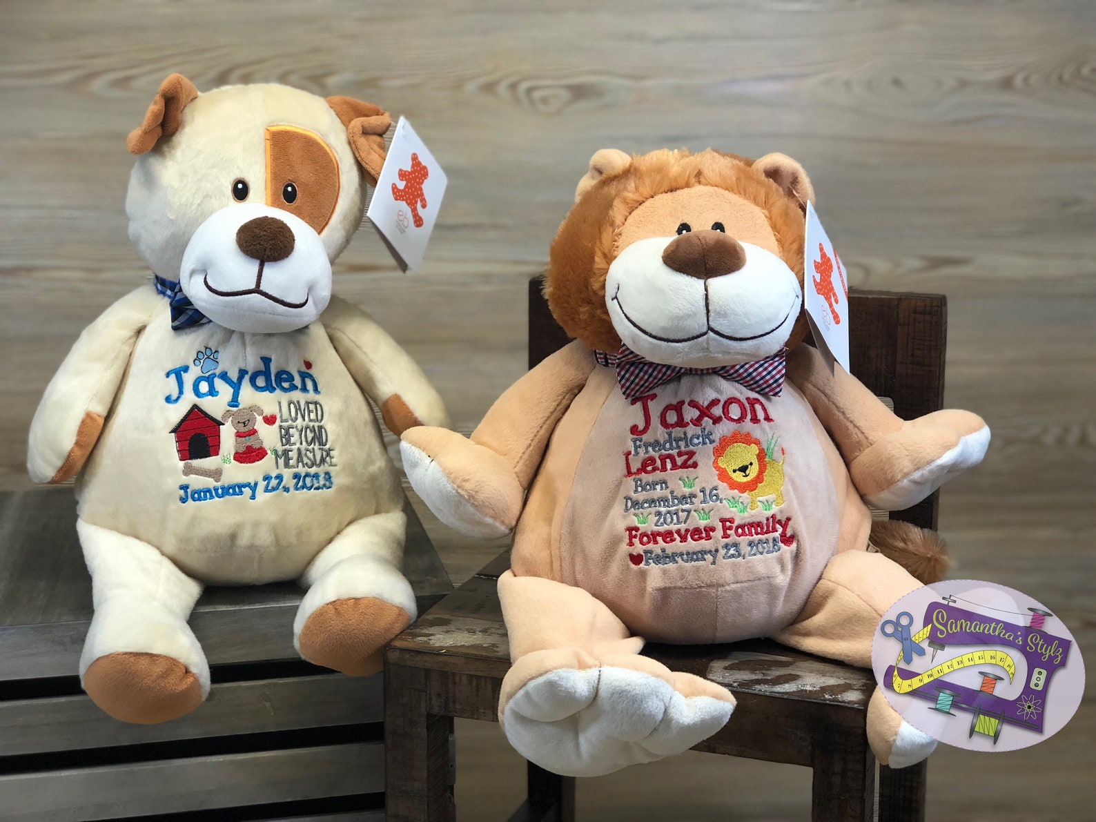 Personalized Kids Toy Large Soft Toy Sensory Support Fluffy | Etsy