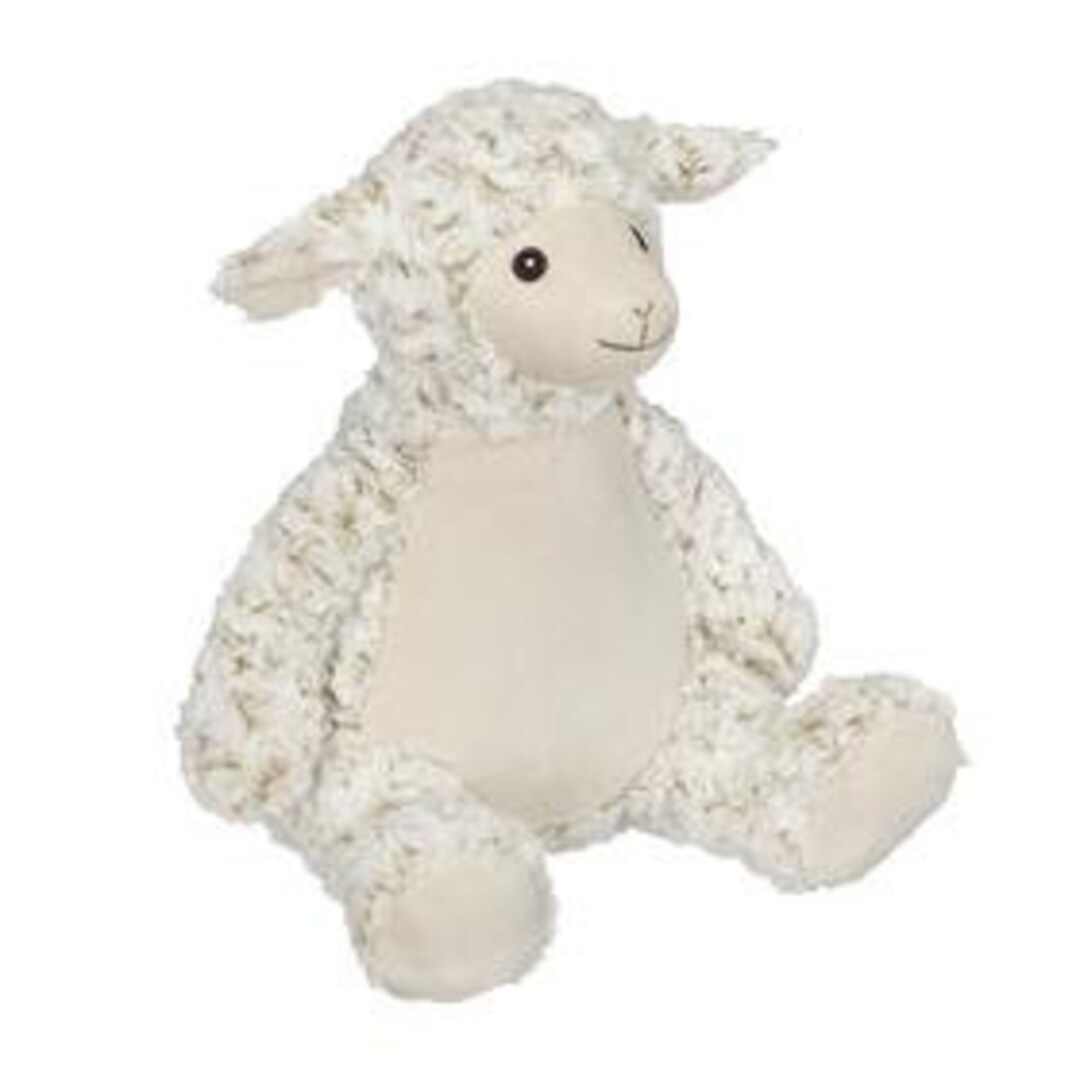 Personalized Lamb, Custom Embroidered Lamb , Lamb Gift, Lamb Teddy ...