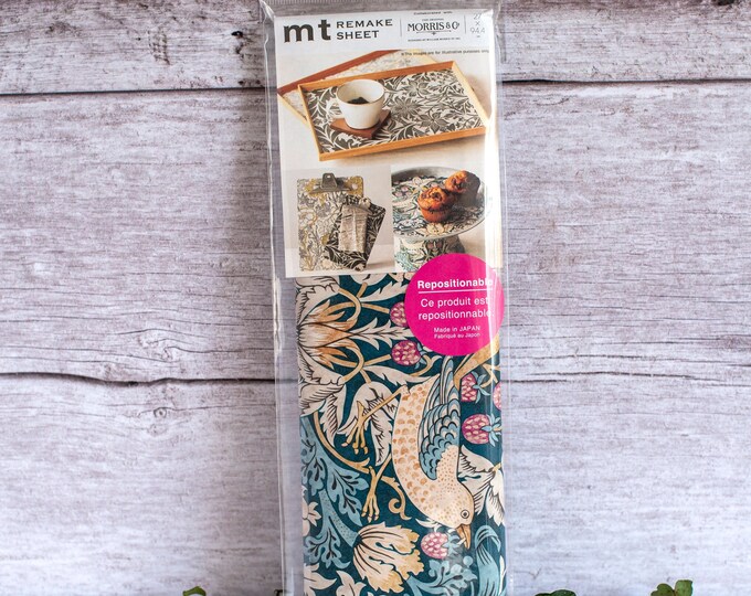 MT CASA Remake Sheet William Morris & Co. Strawberry Thief, DIY Paper ...