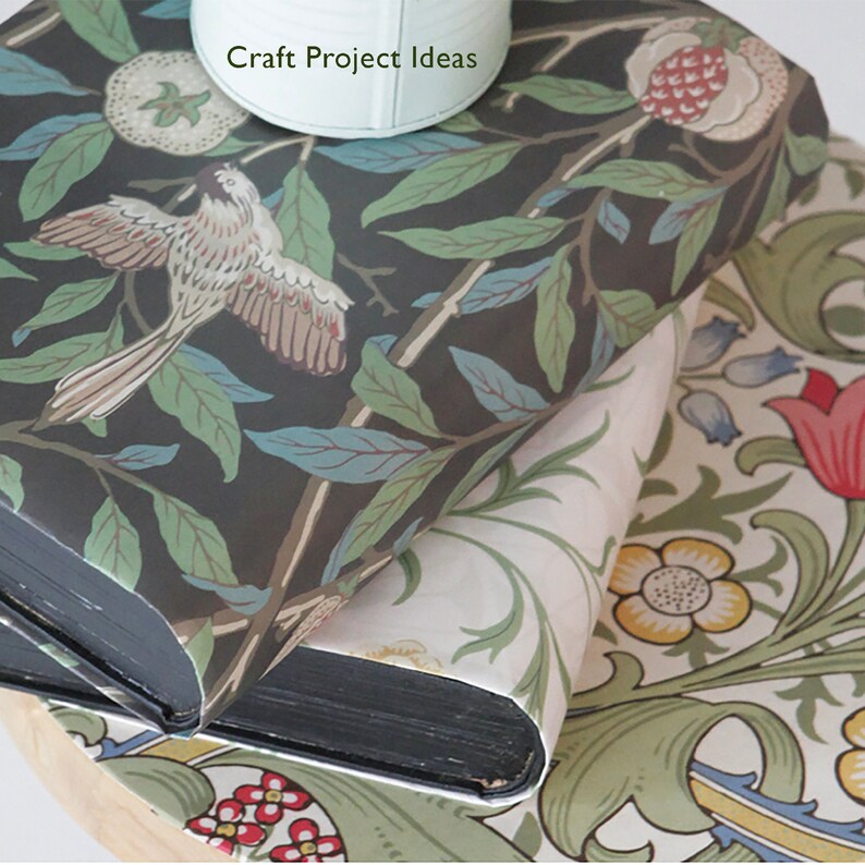 MT CASA Remake Sheet William Morris & Co. Strawberry Thief, DIY Paper ...