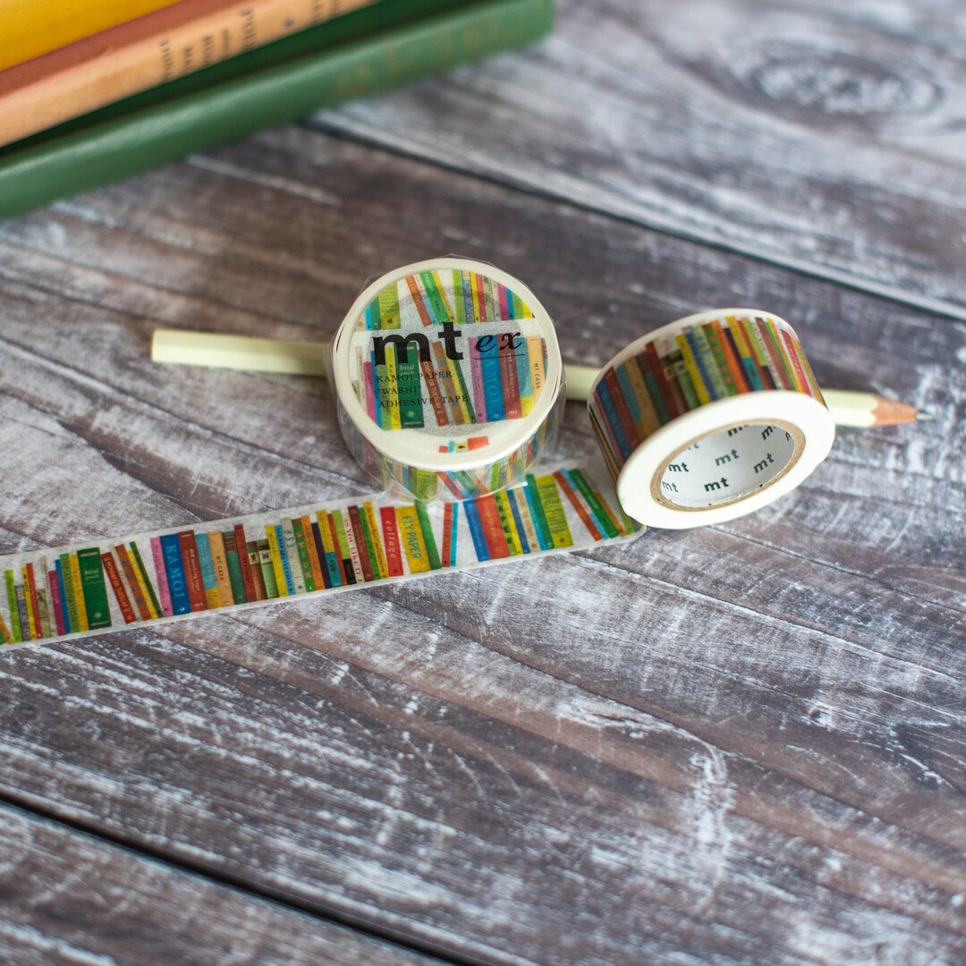 MT Ex Book Washi Tape, Book Lover Gift - Etsy