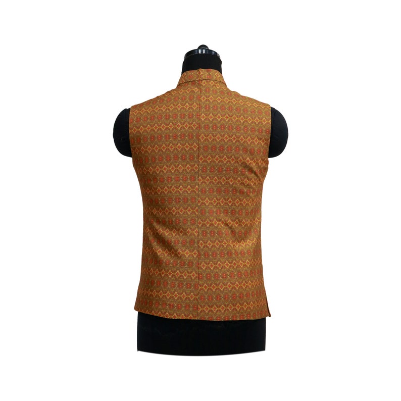 Handmade Vintage Floral Nehru Jacket: Indian Ethnic Party Wear - Etsy