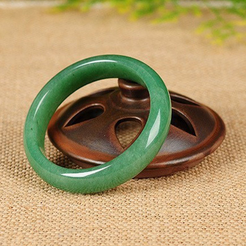 Genuine Natural Jade Bangle,dongling Jade Bangle Bracelet,green Crystal ...