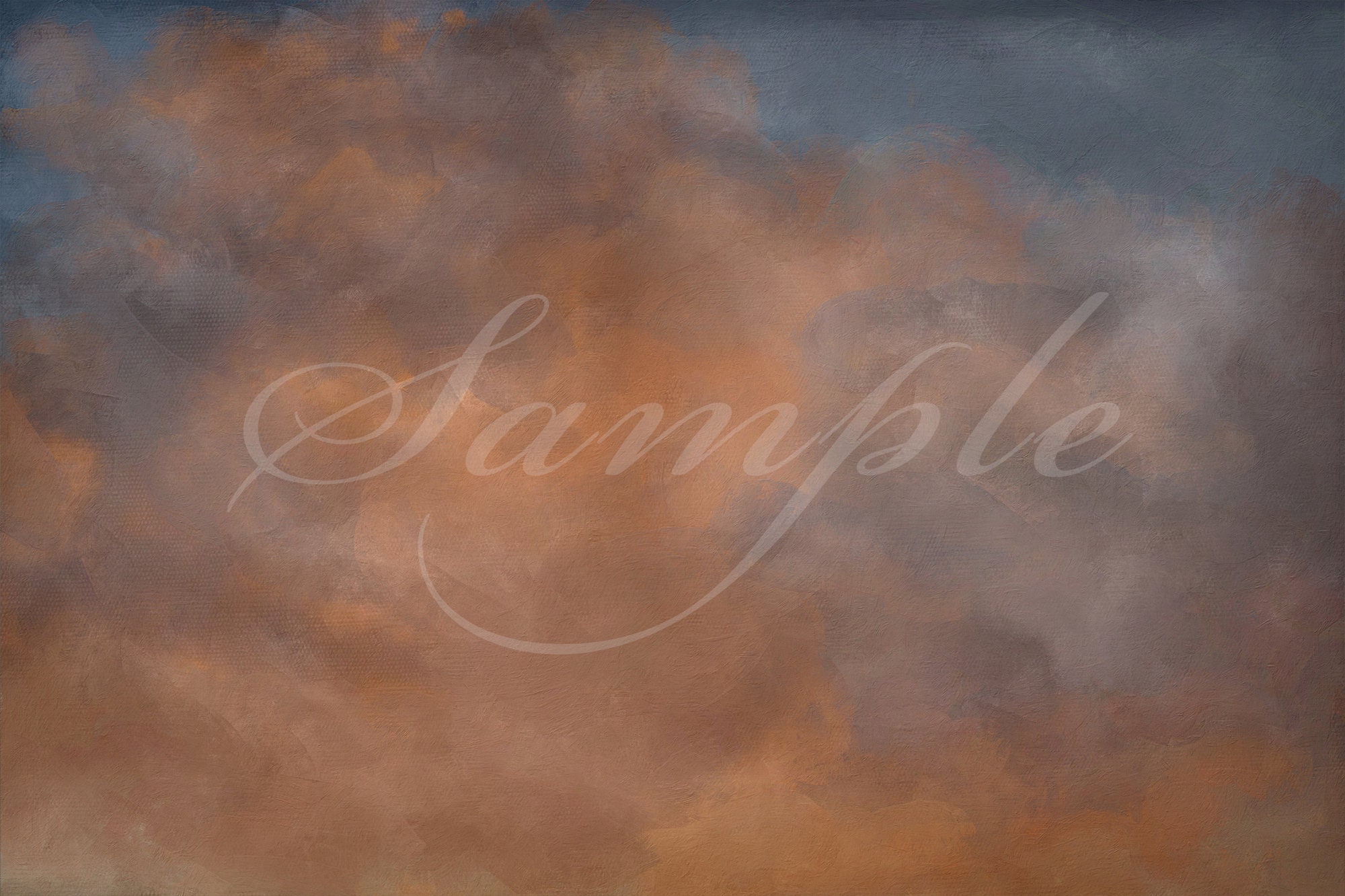Fine Art Painterly Cloud Texture Overlays for Photoshop. High ...