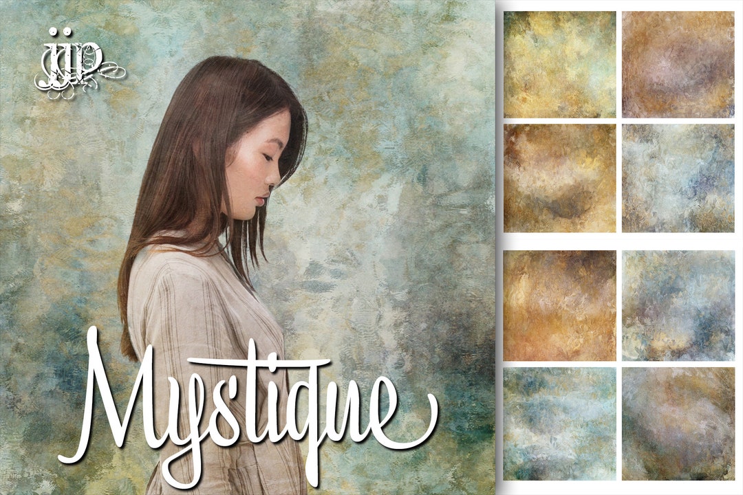 JJP Mystique - 8 Fine Art Painterly Photoshop Texture Overlays. Photo ...