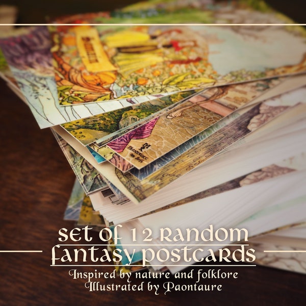 Fairy Postcard - Etsy