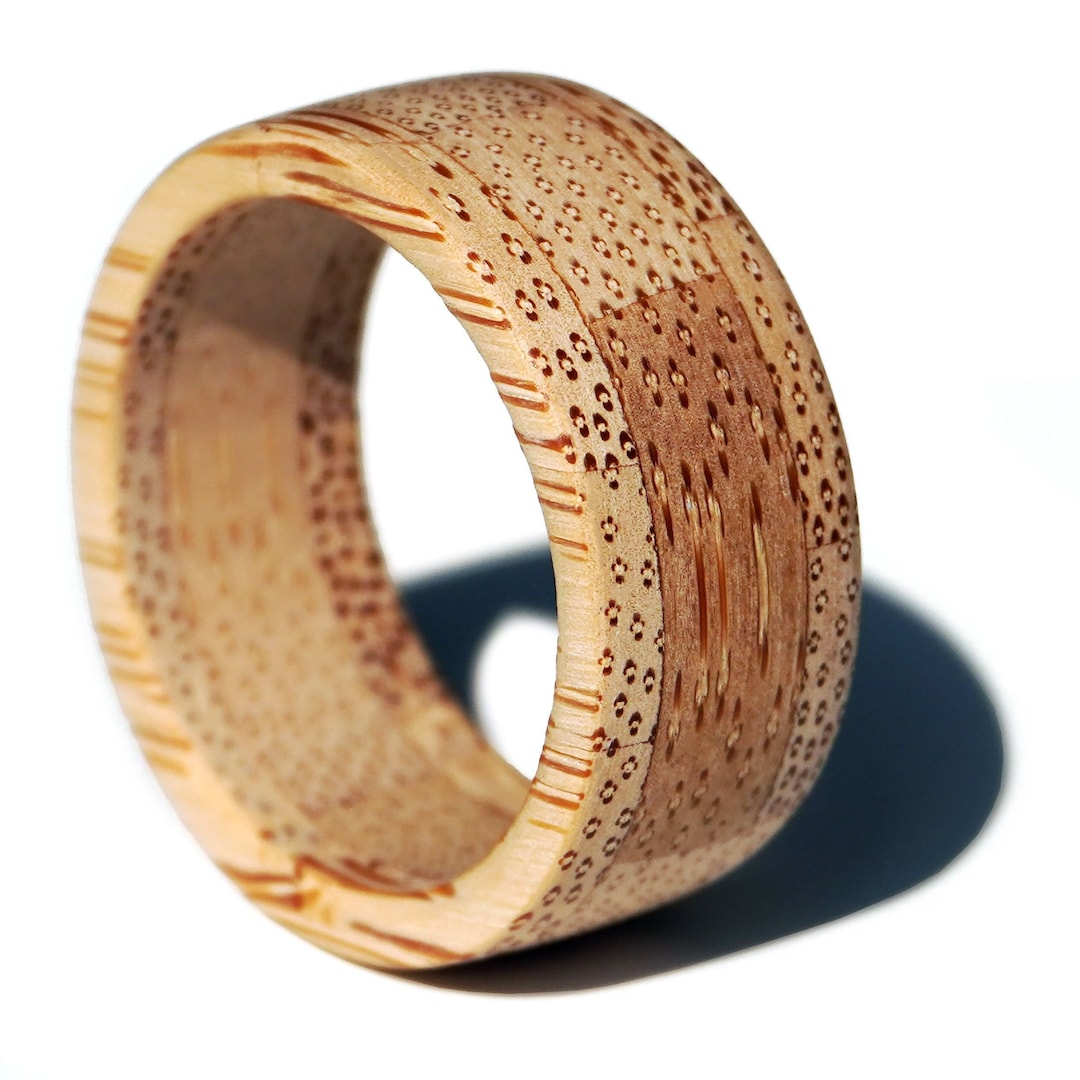 Bamboo Ring - Wood Rings - Wooden Rings - Eco-friendly Wooden Wedding ...