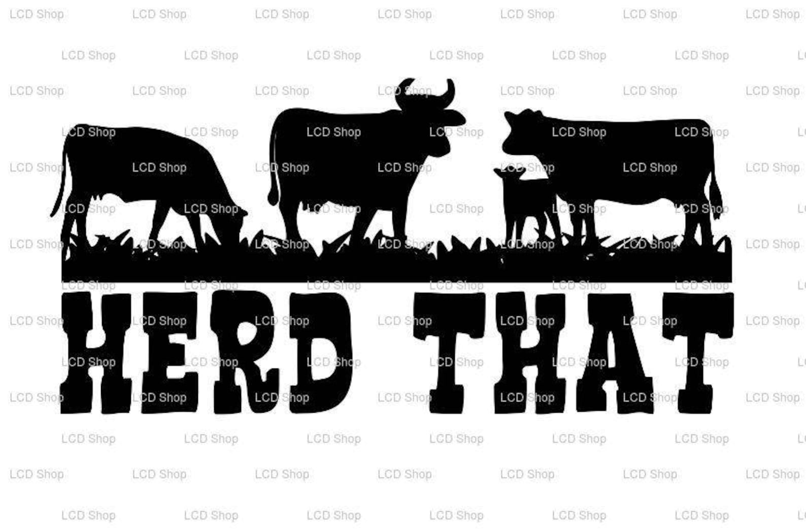 Herd That SVG - Etsy