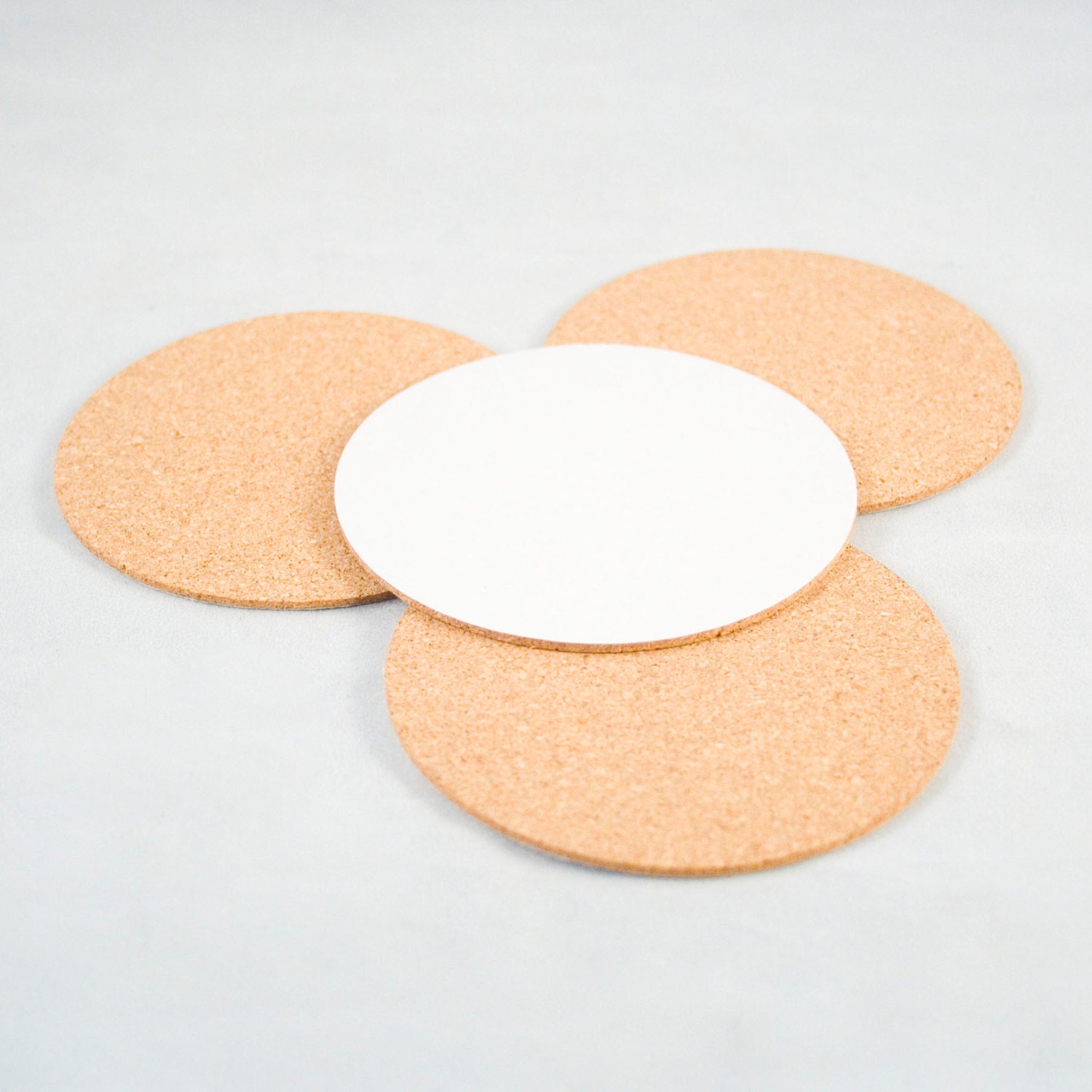 Cork Circles With Self-adhesive Backing Pack of 50 - Etsy
