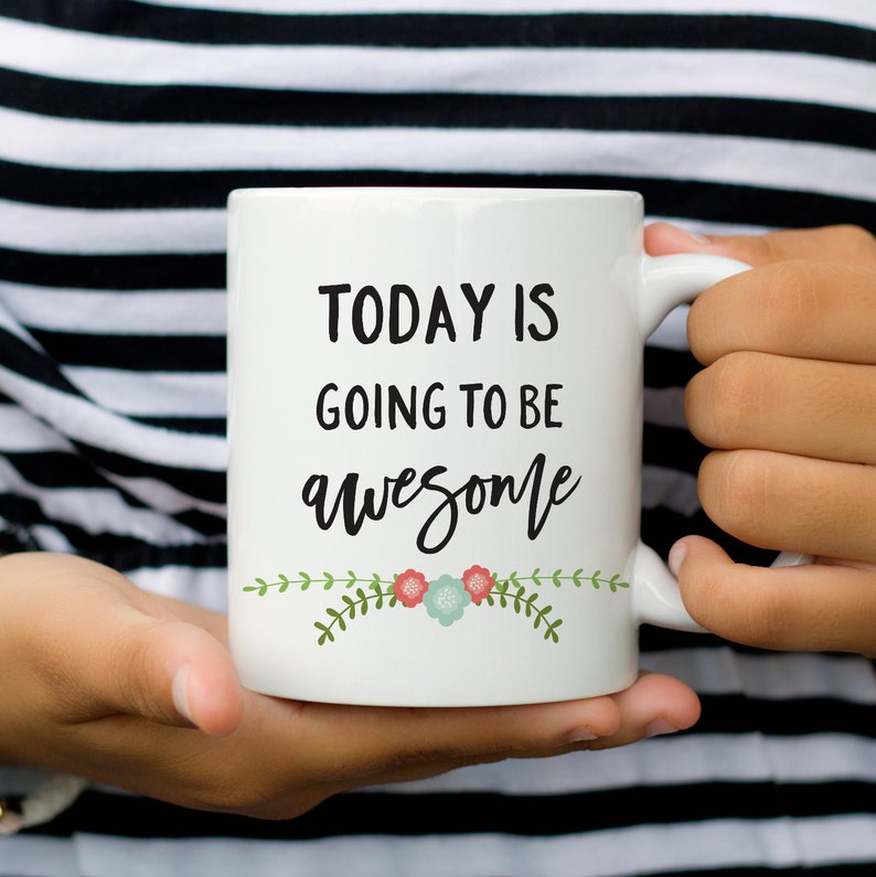 Coffee Mug, Awesome, Wedding Gift, Inspirational Quote, Awesome Mug ...