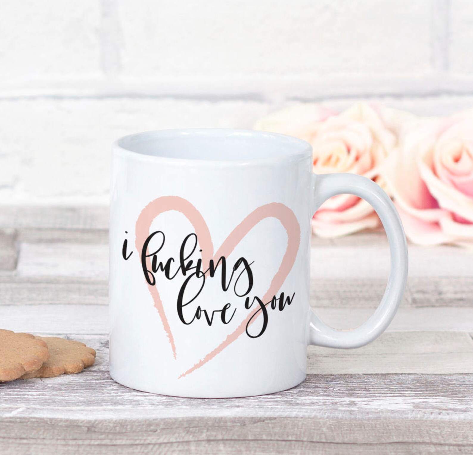 Gift for Him, Curse Word Mug, I Fking Love You Coffee Mug, Motivational ...