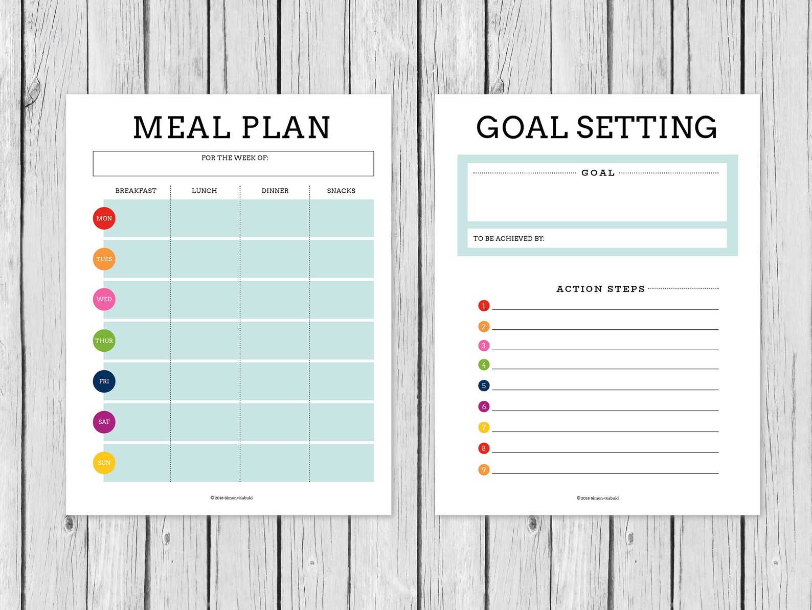 Meal Planner, Chore Chart, Goal Setting, Bullet Journal, Calendar ...