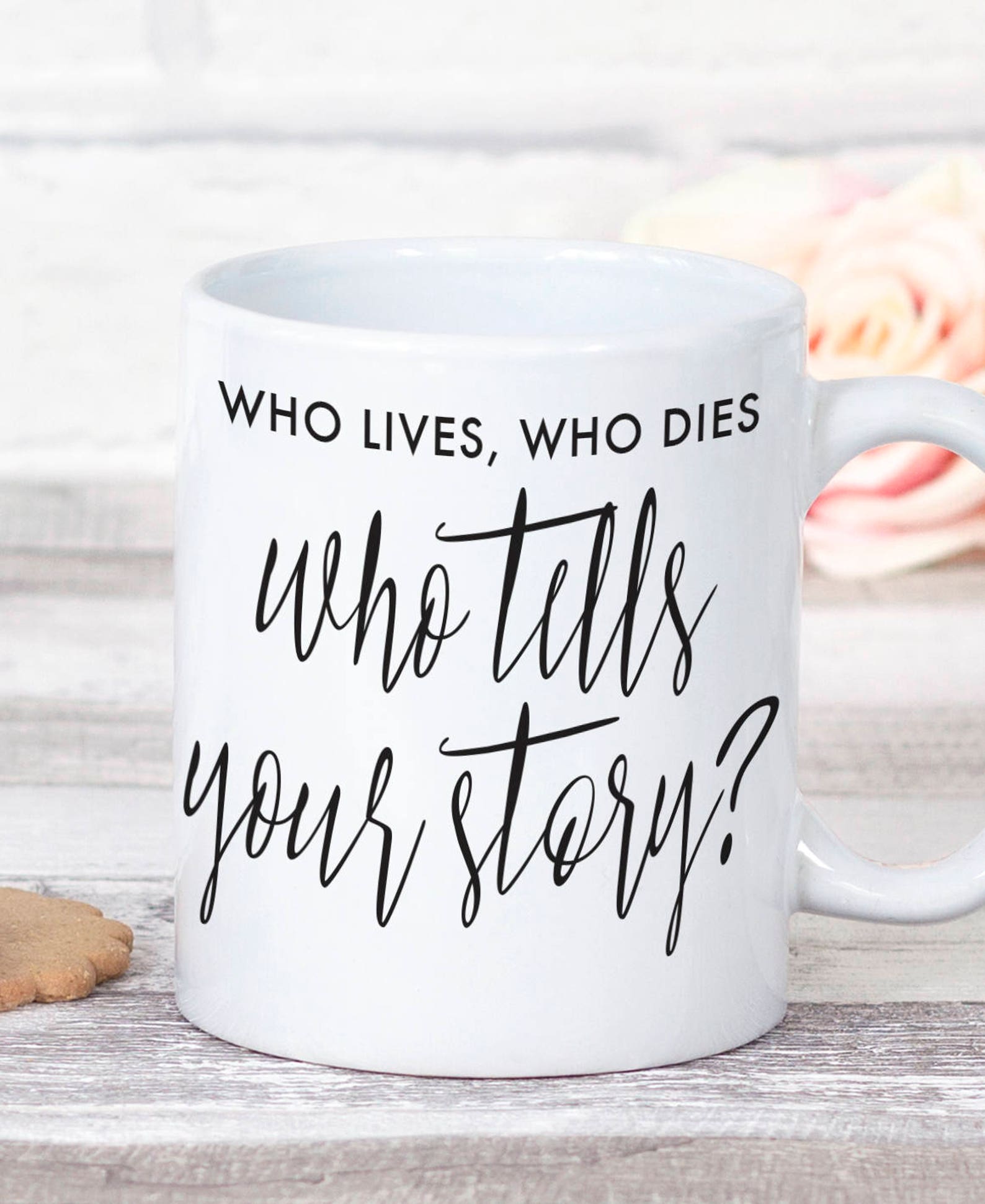 Hamilton the Musical, Coffee Mug, Who Lives Who Dies Who Tells Your ...