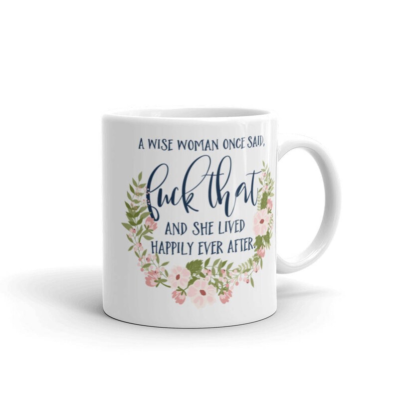 Curse Word Mug, Quote Mug, Coffee Mug, Cussing Mug, Gag Gift, Funny ...