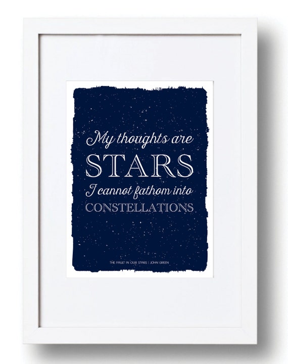 The Fault In Our Stars Fan Art Quotes