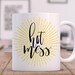 Hot Mess Coffee Mug Funny Coffee Mug Inspirational Mug Gift - Etsy