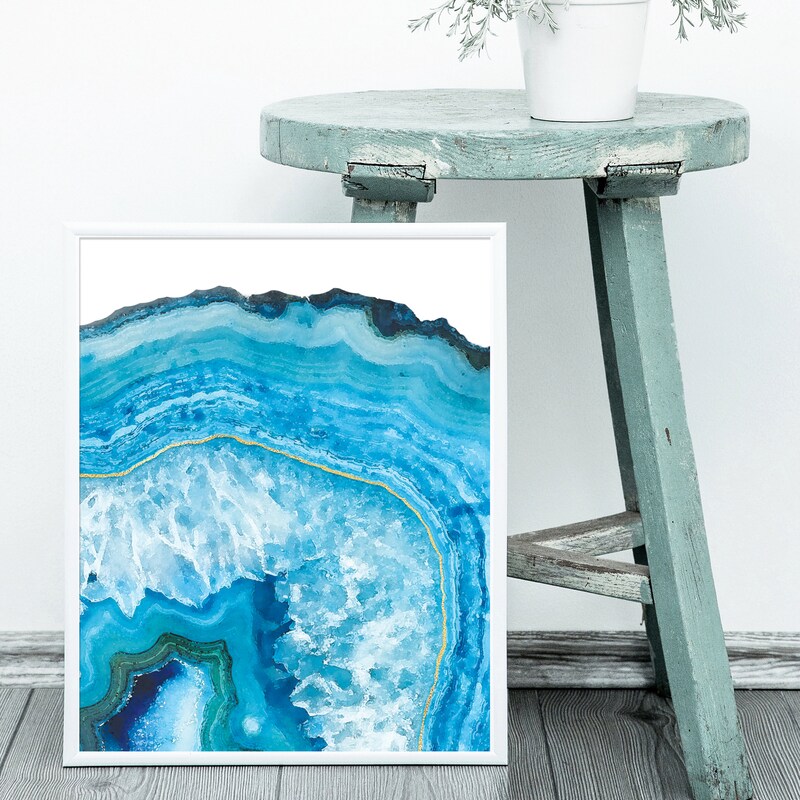 Agate Print - Etsy