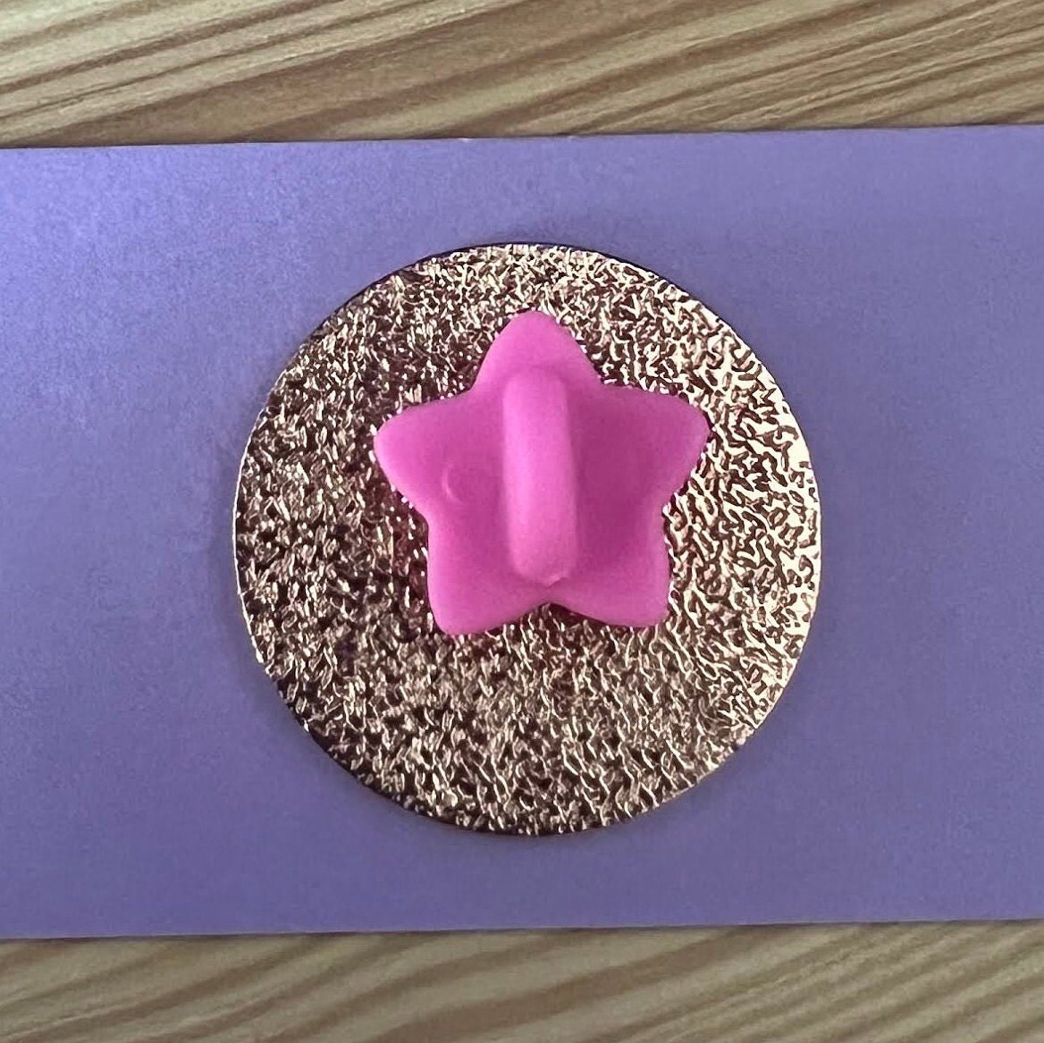 Kirby Coffee Company Enamel Pin - Rose Gold | 1" Size, Rose Gold, Kirby ...