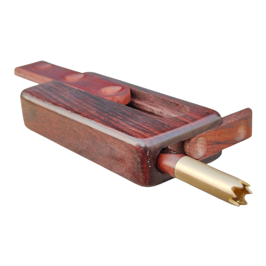 Rosewood Dugout: Brass One Hitter Bat With Grinder Tip - Etsy