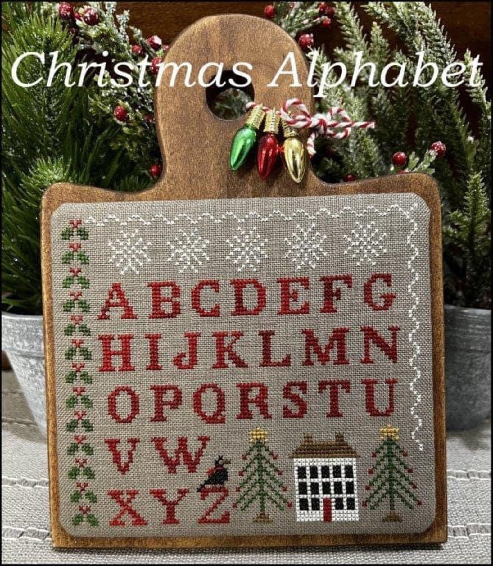 40 Count Christmas Alphabet Butter Board - Etsy