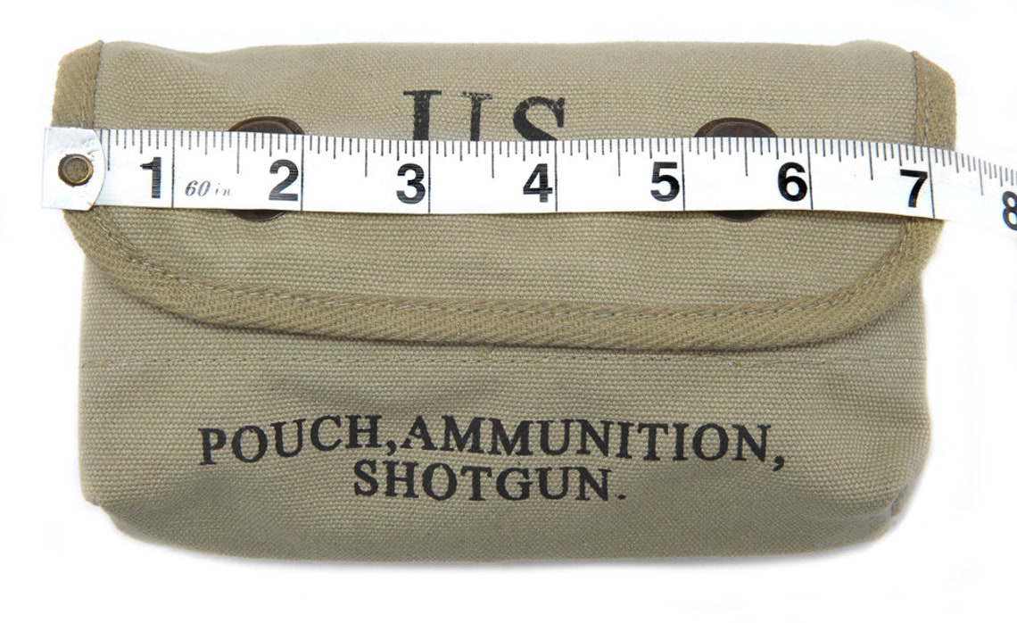US WW2 Canvas Shotgun Shell Ammunition Pouch-lt OD 1943 - Etsy